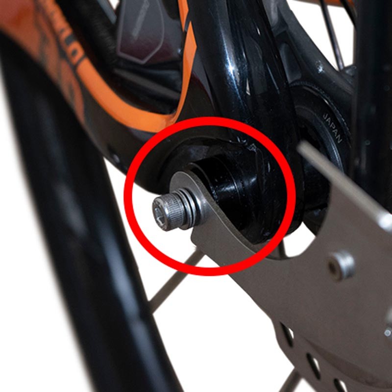 MINOURA-DAVOS Thru Axle with M5 bolt